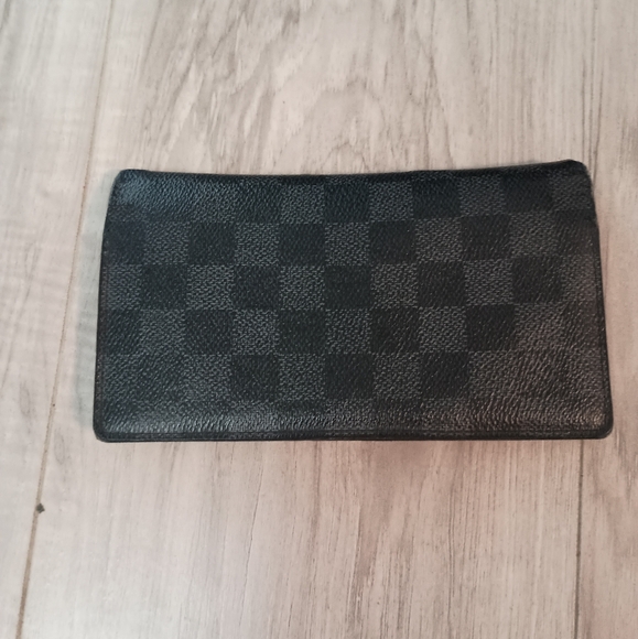 Louis Vuitton | Bags | Authentic Louis Vuitton Brazza Black Damier ...